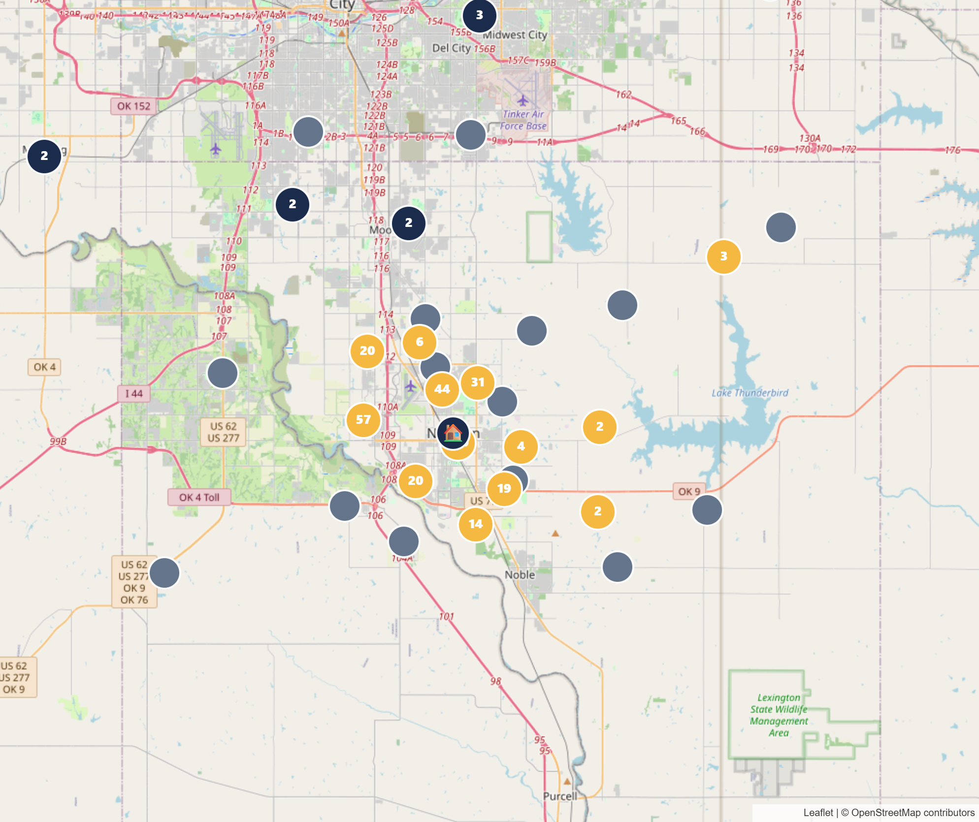 MapMySales — Garage Sales Near You, On One Map