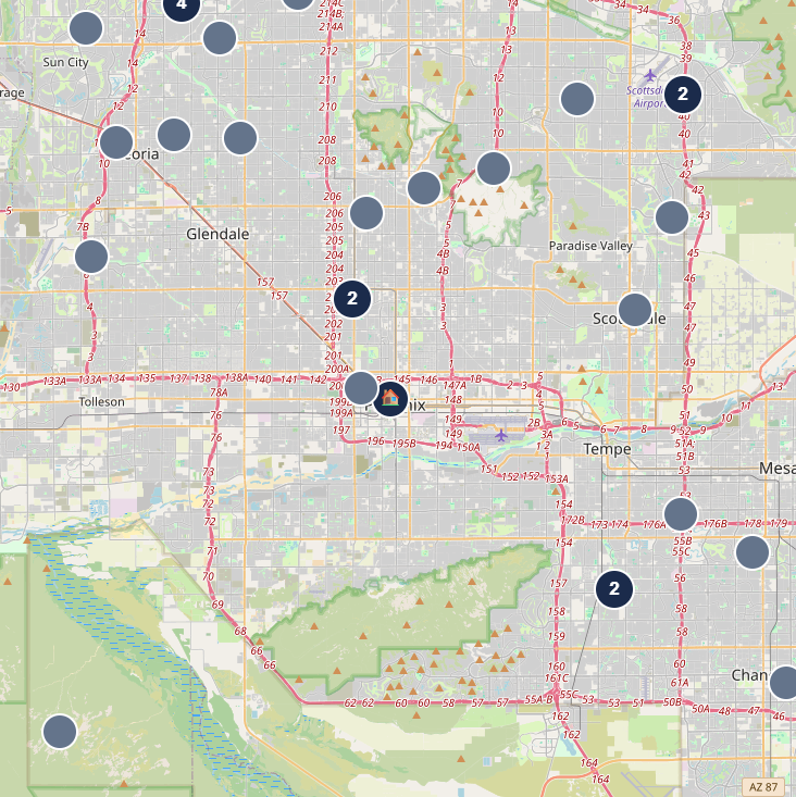 MapMySales — Garage Sales Near You, On One Map